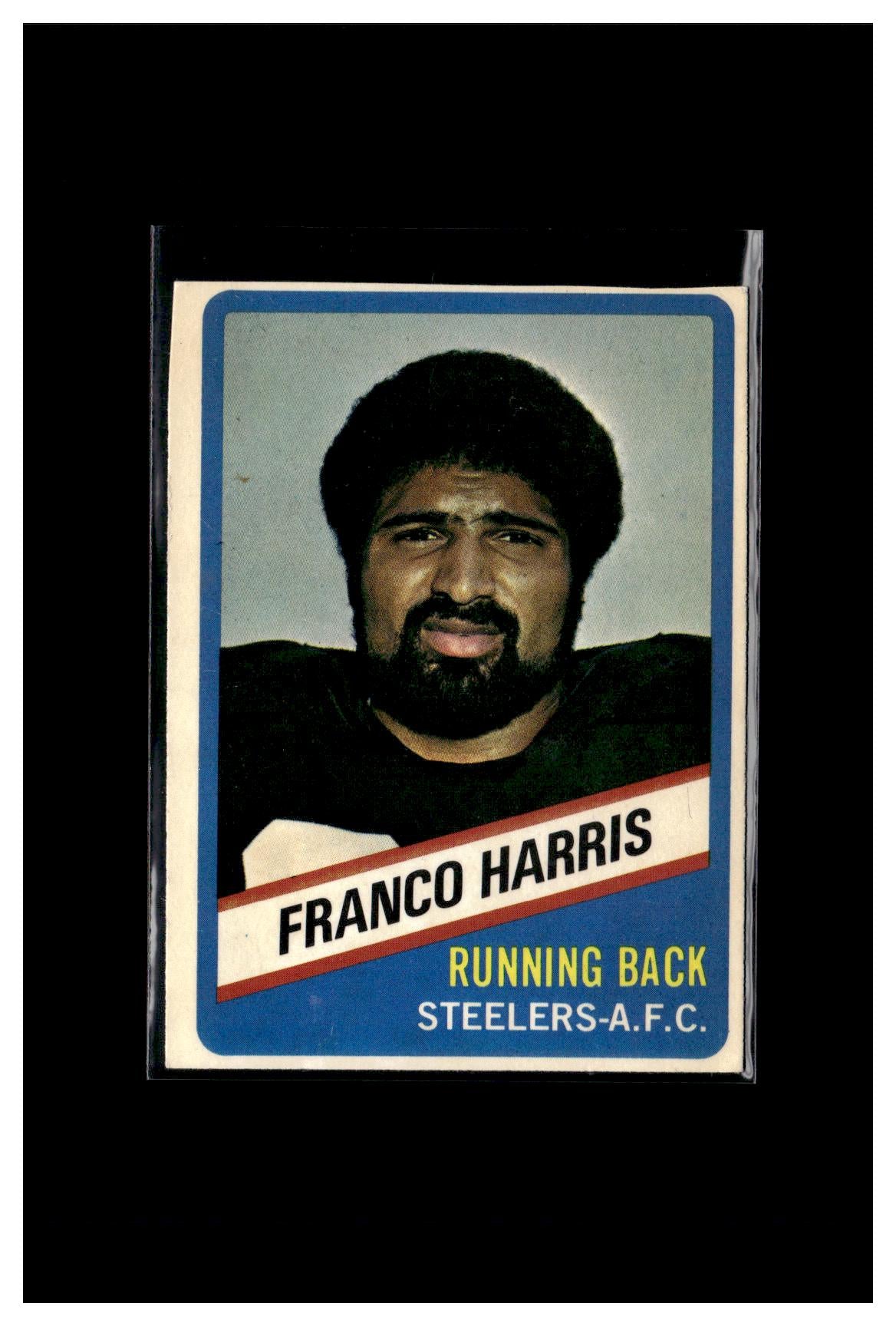 1976 Town Talk Bread #3 Franco Harris – Value Box Cards